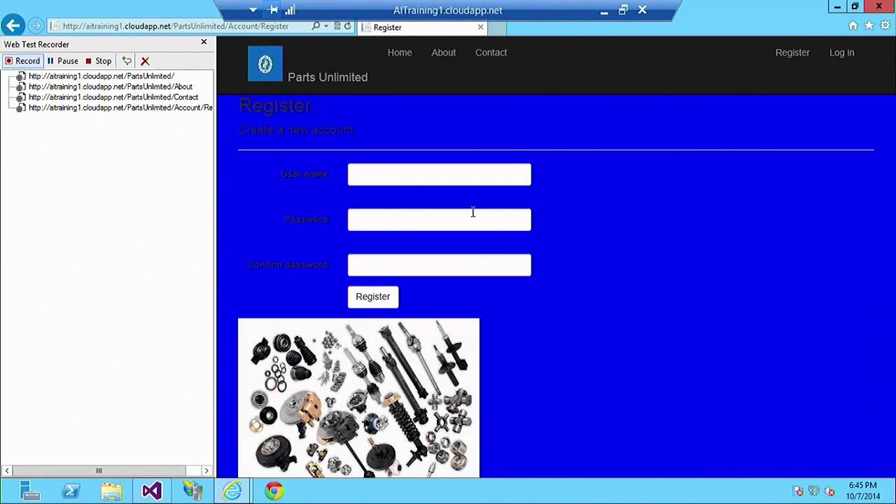 Load Testing with Visual Studio Online