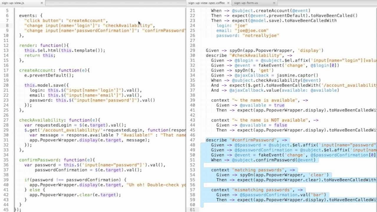 Tactical Testing Javascript With Jasmine